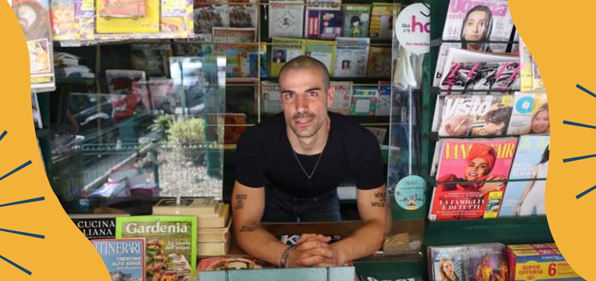 Lorenzo Scano, lo scrittore-edicolante che ha lasciato tutto per ...