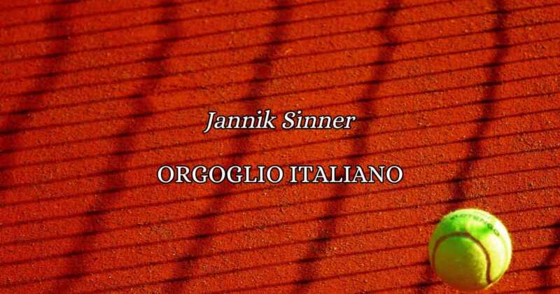 Jannik Sinner, una poesia di Franco Arminio per celebrare la magia ...
