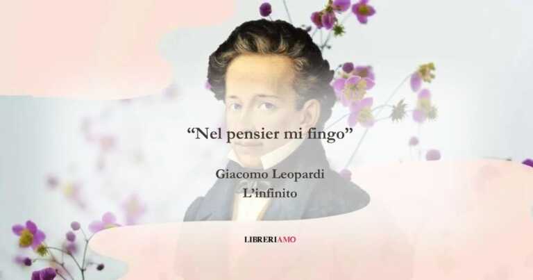 Il significato del verso “Nel pensier mi fingo” tratto da "L'infinito ...