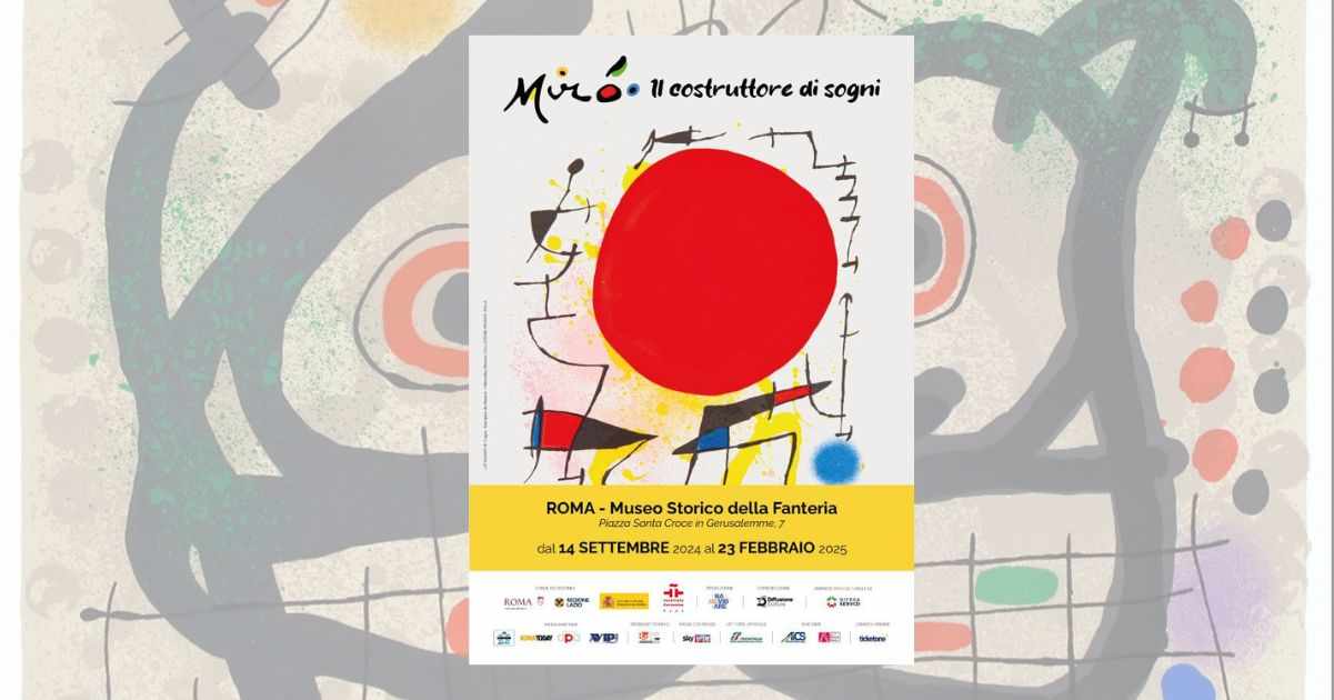 Joan Mirò, "il costruttore di sogni" in mostra a Roma