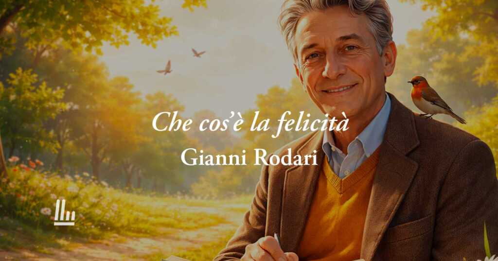Gianni Rodari svela il segreto della vera felicità e come essere felici