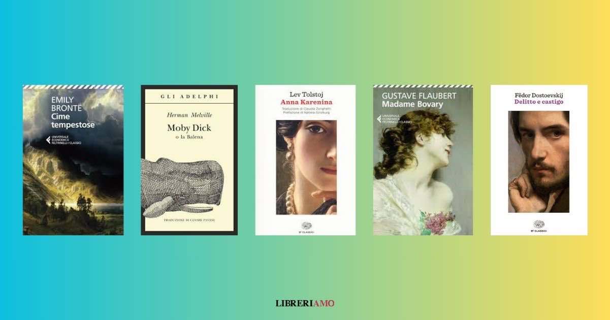 5 libri classici da leggere almeno una volta nella vita