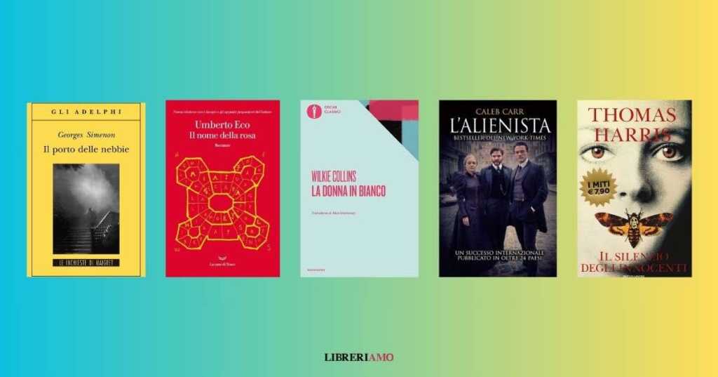 5 libri gialli da leggere almeno una volta nella vita