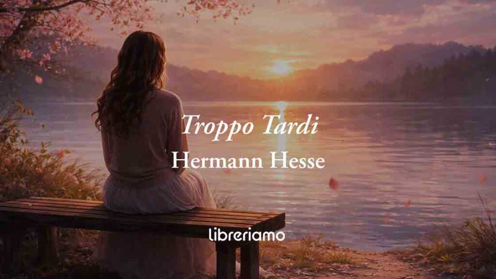 Troppo tardi (1910) di Hermann Hesse: poesia che insegna ad aver ...